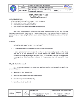 Lesson 1 Basic Concept IN Cookery - INTRODUCTION BASIC CONCEPTS IN ...