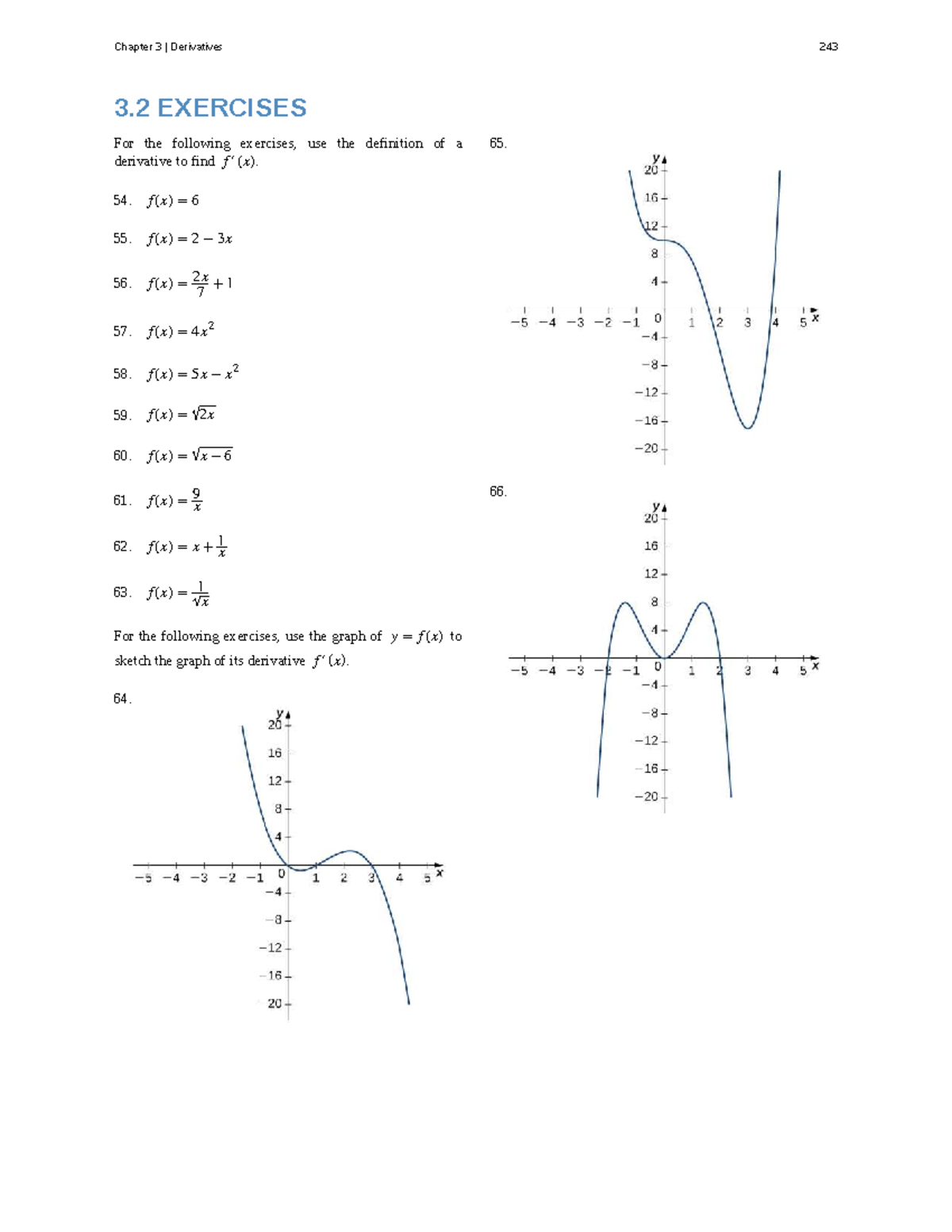 Sách 3 - AP Calculus 1 - 3 EXERCISES For the following exercises, use ...