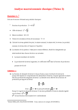 -Exercices-Macro - Recueil d’exercices et d’examens corrigés ...