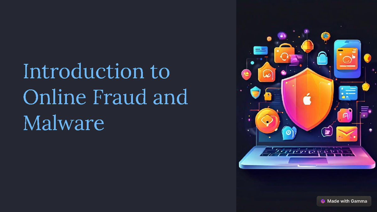 Introduction to Online Fraud and Malware - Introduction to Online Fraud ...