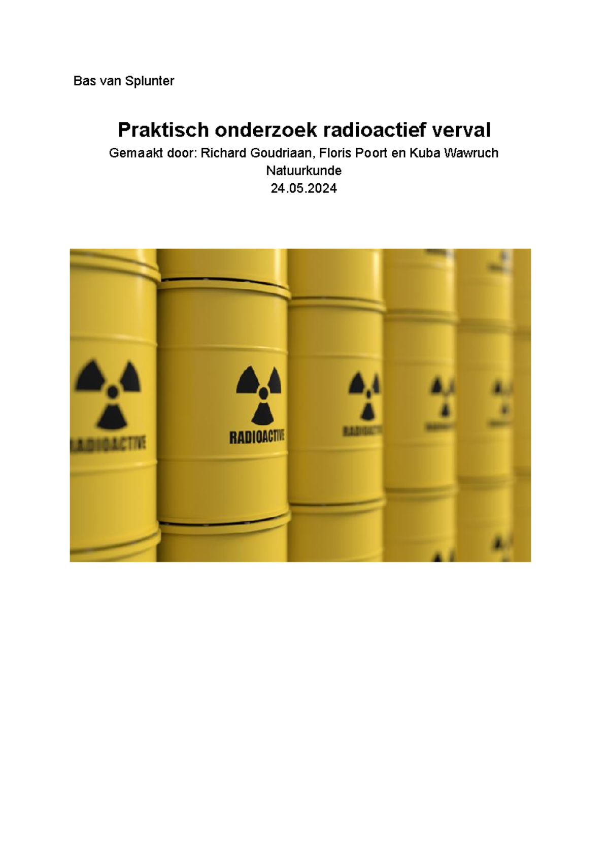 Dobbelsteen Experiment - Bas van Splunter Praktisch onderzoek ...