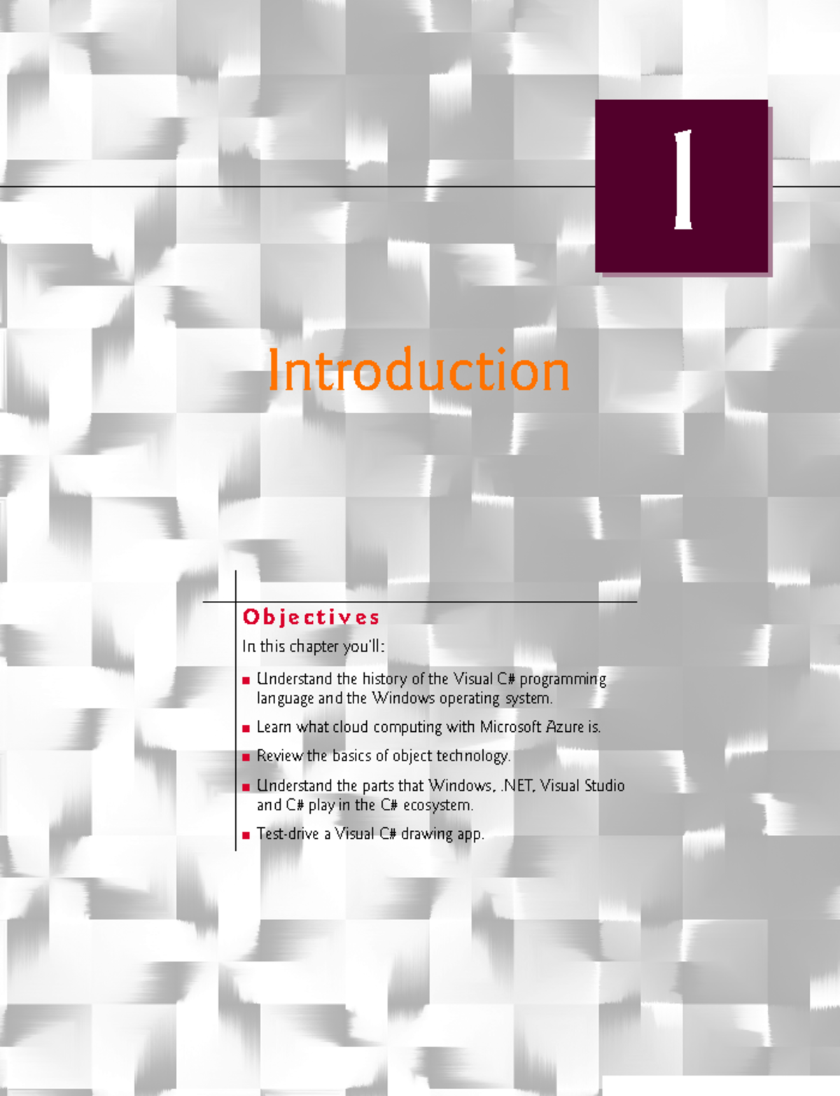 C 6 For Programmers Microsoft Visual Interdev 60 Programmierhandbuch 1 Introduction O B J