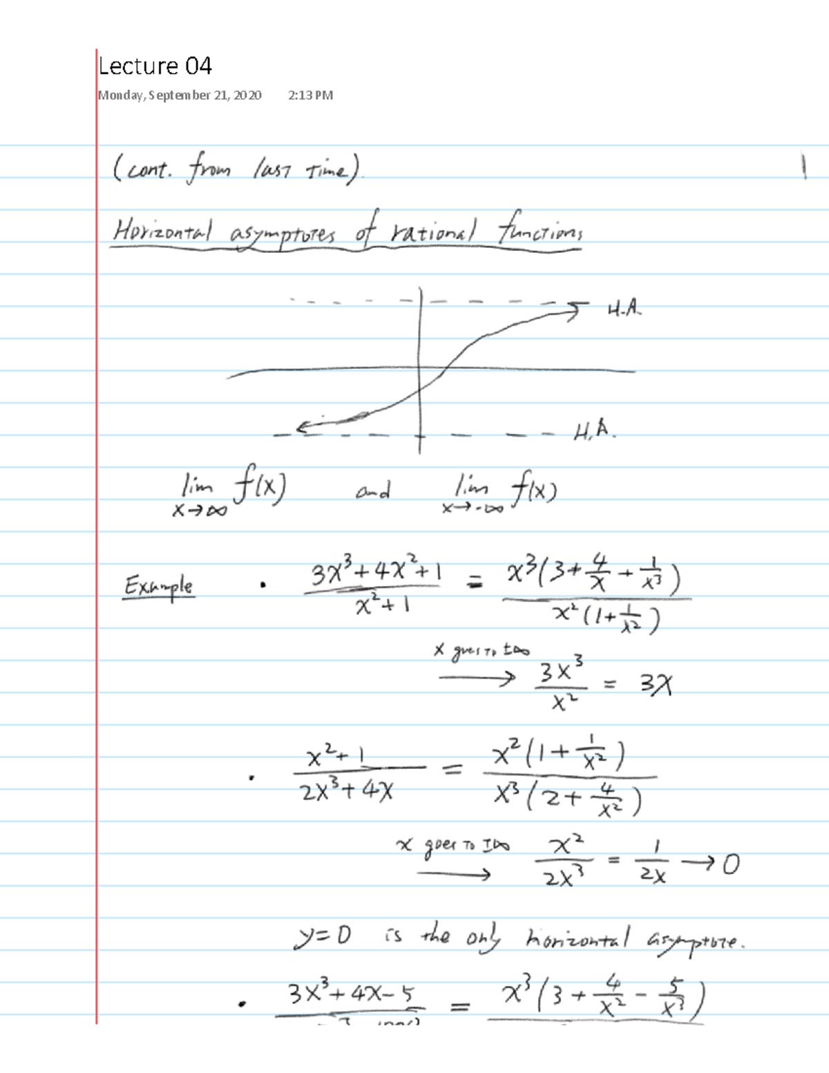 Lecture 04 17 Exponential Functions 18 Logarithmic Functions