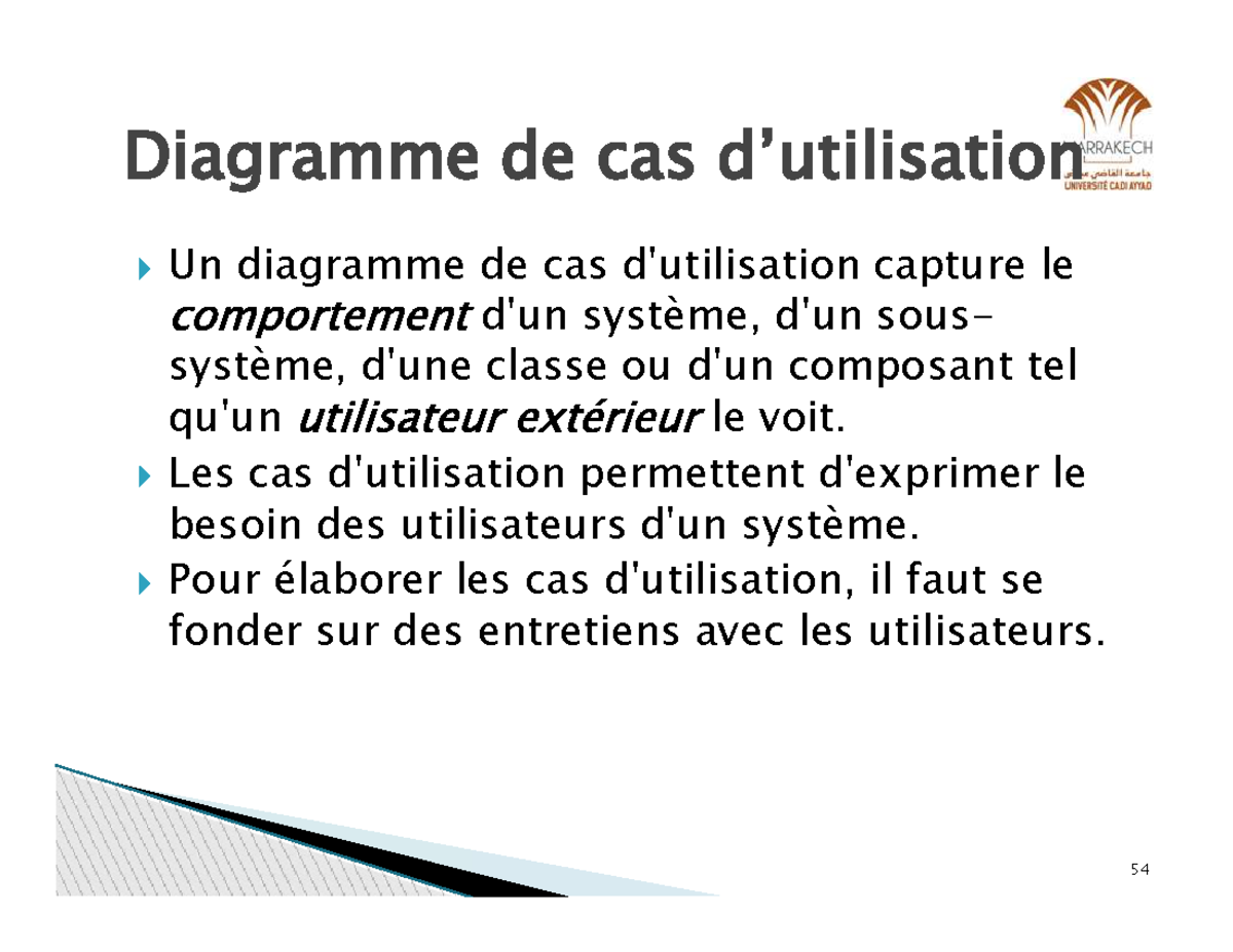 07 - Cours et exercices de UML - Un diagramme de cas d'utilisation ...