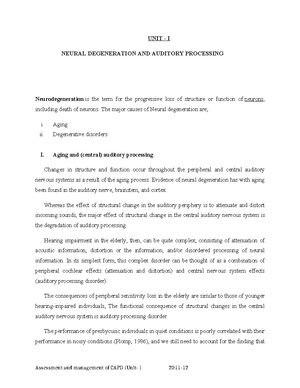 Clinical relevance draft - CLINICAL RELEVANCE ON GENERAL LINGUISTICS ...