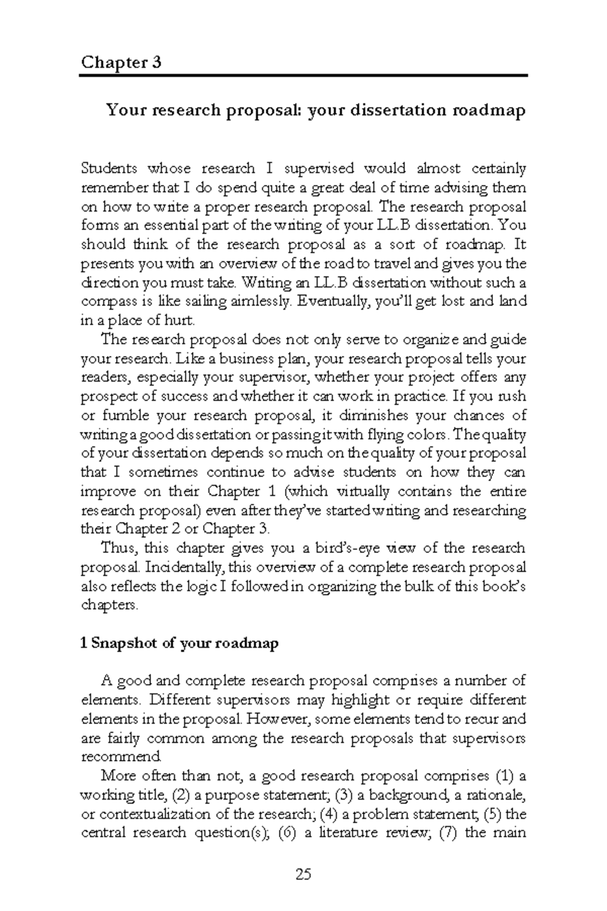 Ch 3 Your research proposal - Chapter 3 Your research proposal: your ...