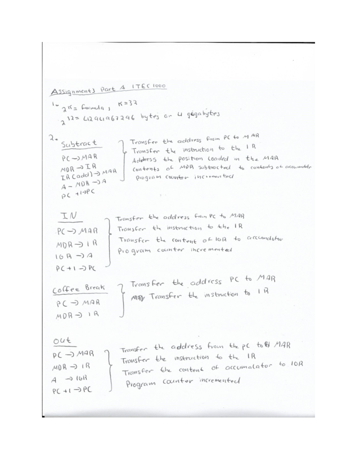 Assignment 3 - itec1000 - Studocu