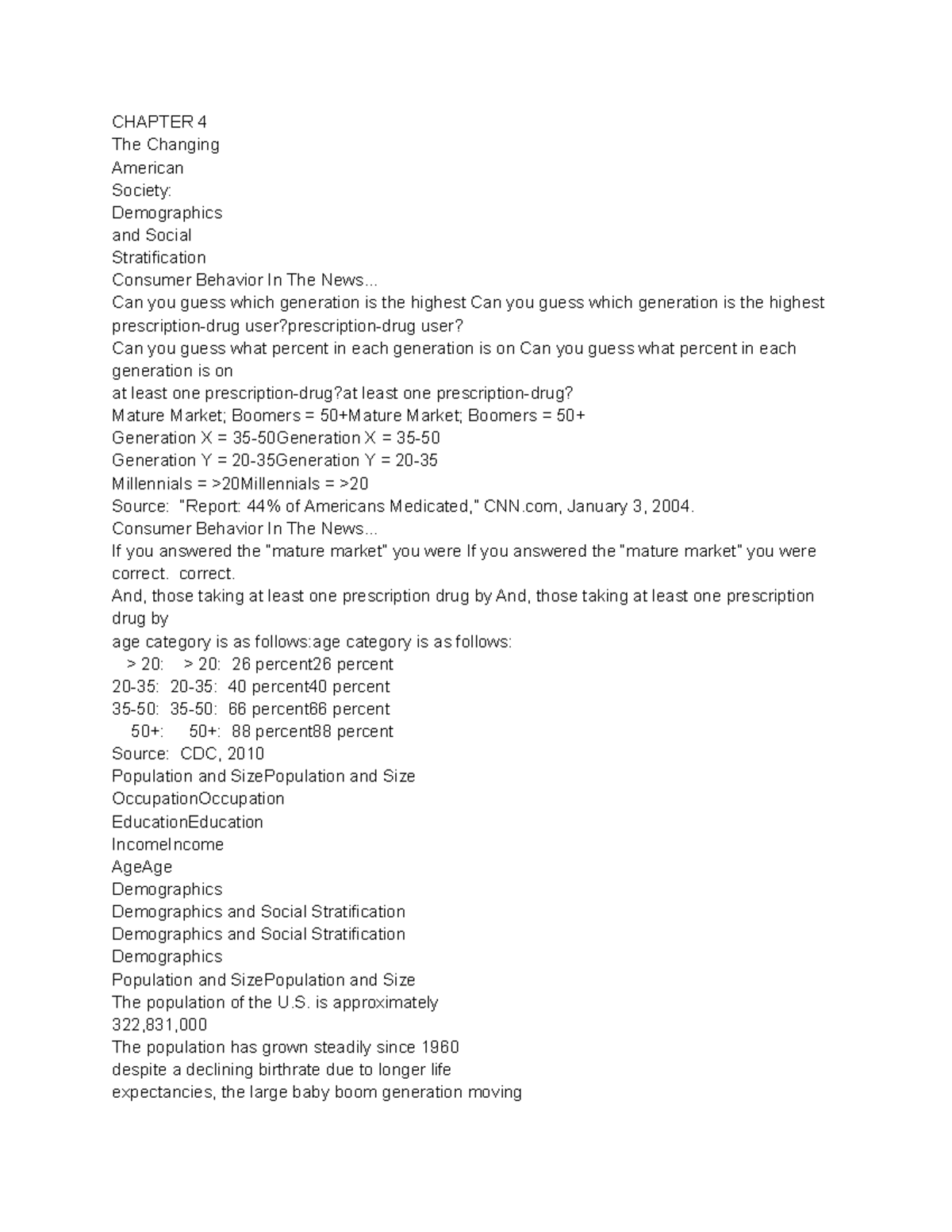 Chapter 4 Slides - CHAPTER 4 The Changing American Society ...