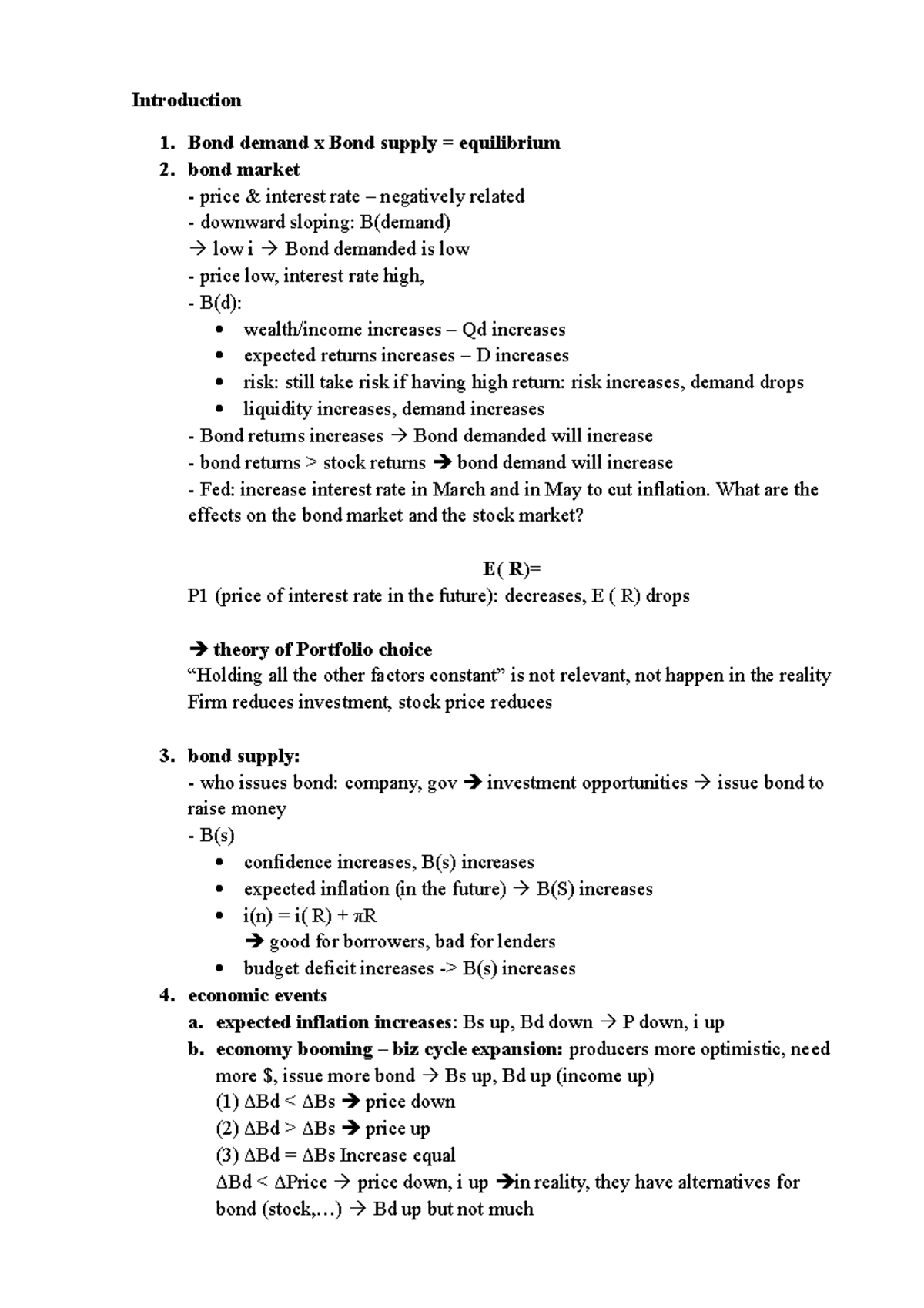 05-05 lecture 3 - the behaviour of interest rates - Introduction 1 ...