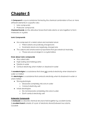 Ch. 7 Notes - Intro to Chem - Google Docs - Chapter 7 Reactions in ...