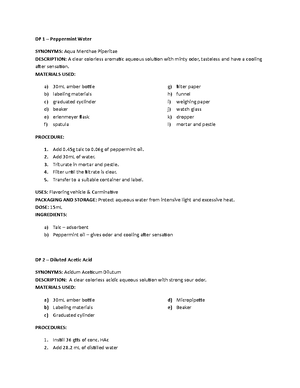 PHLE Reviewer Module 5 - Pharmacy Board Exam Materials - MODULE 5 ...