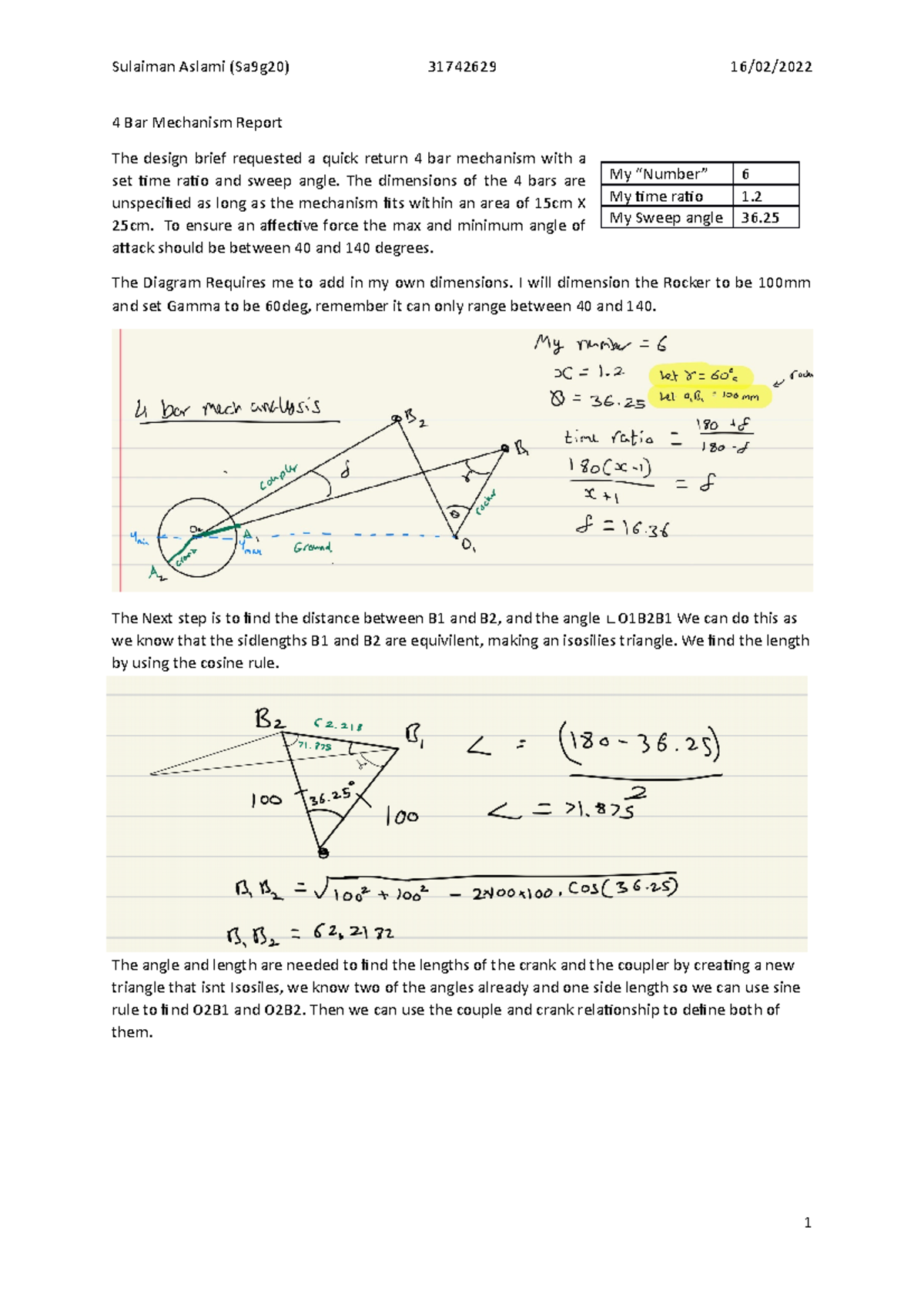 Four-Bar Mechanism Project Report at Marisa Johnson blog Four-Bar Mechanism Project Report at Marisa Johnson blog