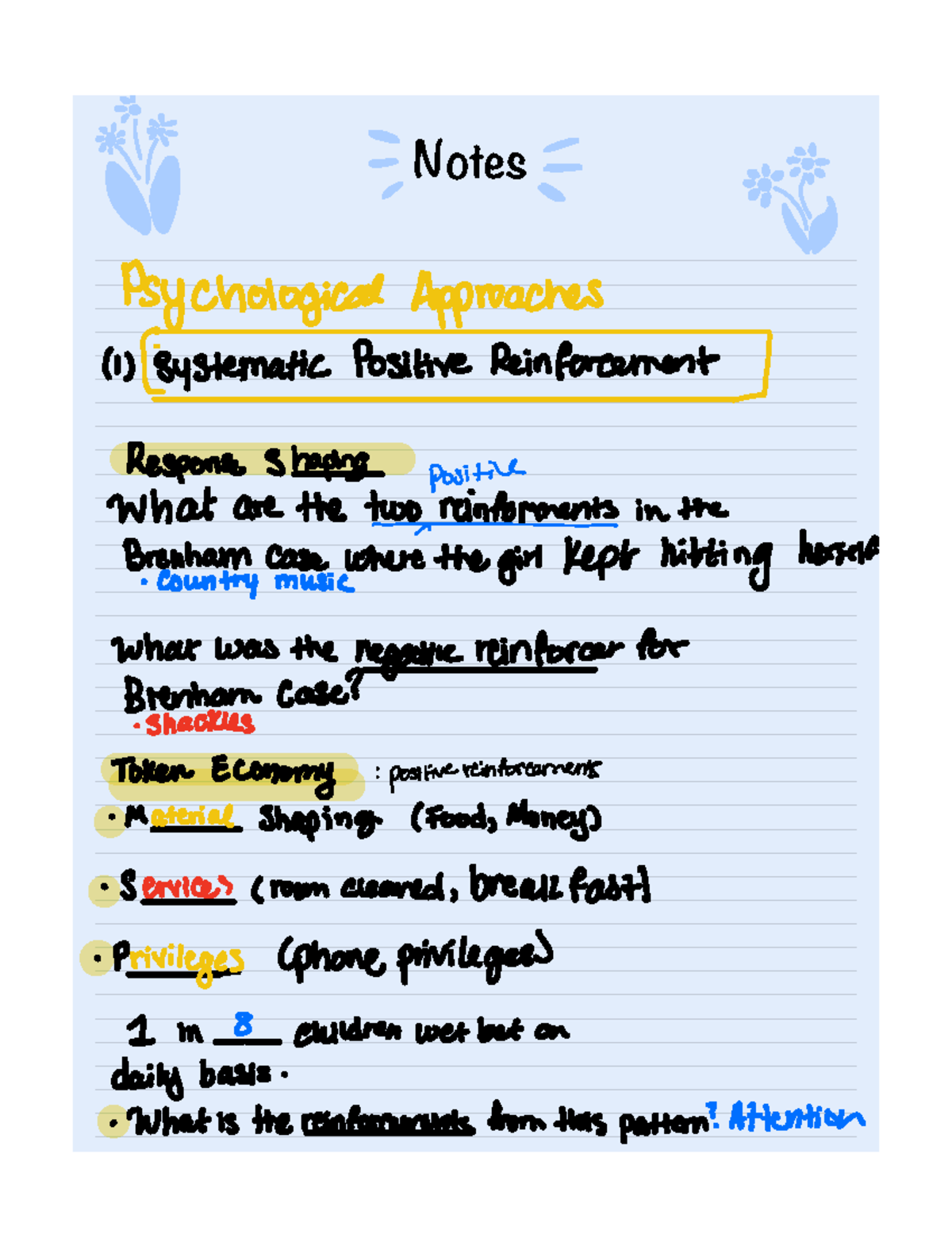 PBSI 306 Lecture 2-22 - Psychological Approaches Professor: Arnold ...