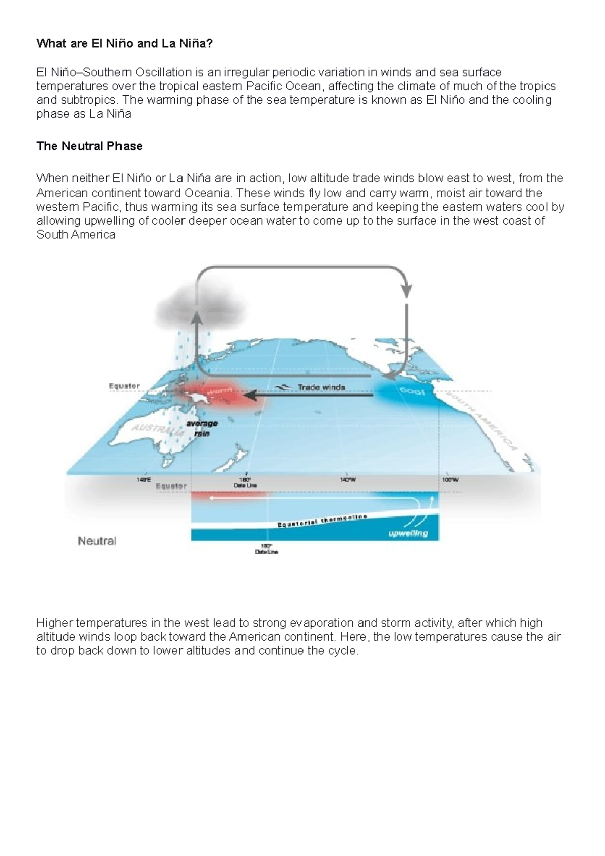 What are El Niño and La Niña - What are El Niño and La Niña? El Niño ...