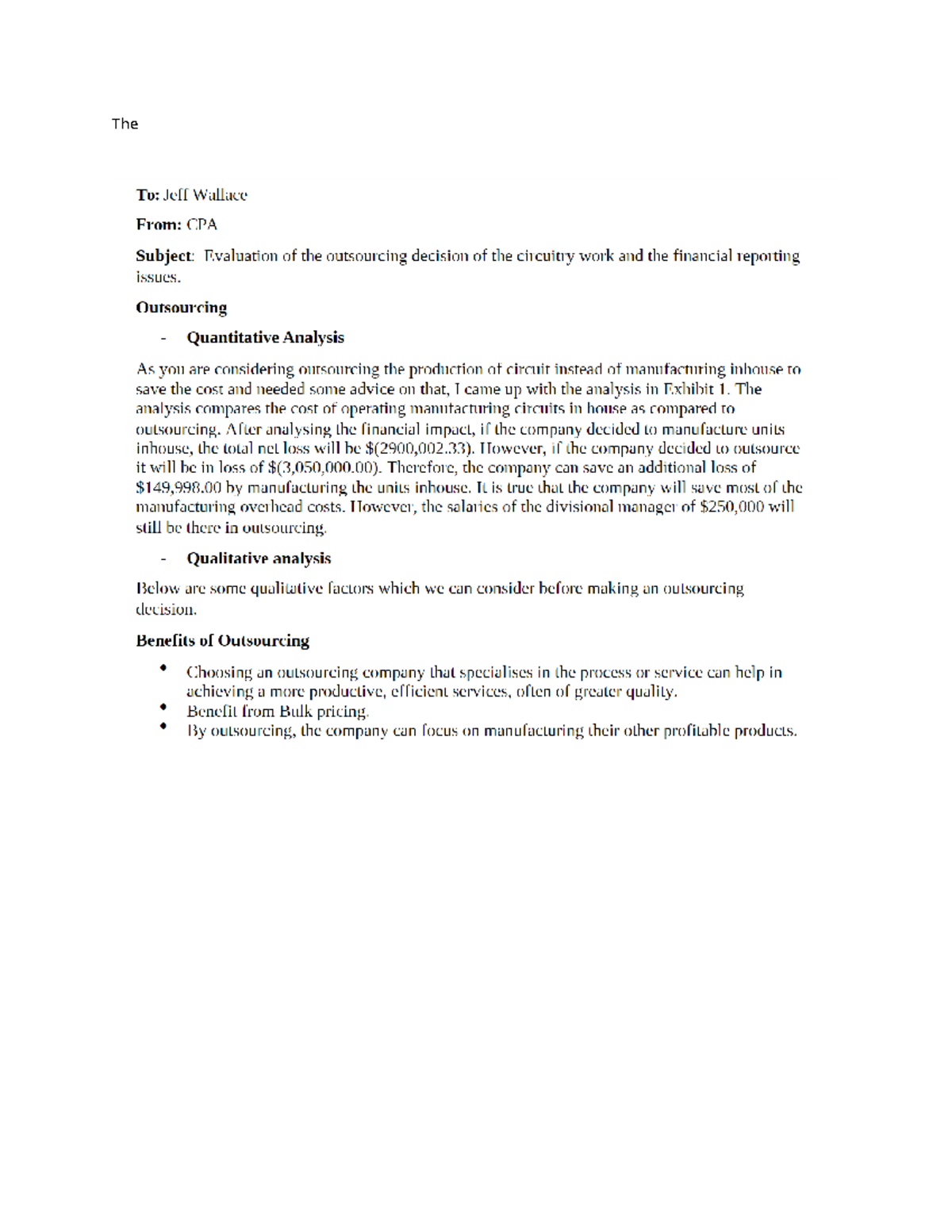 PC02- solution - NA Core 2 - ACC 433 - The - Studocu