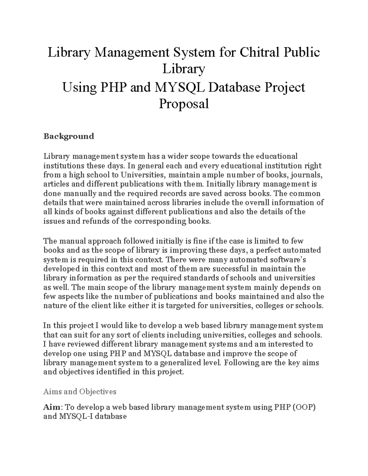 Chitral public library - Library Management System for Chitral Public ...