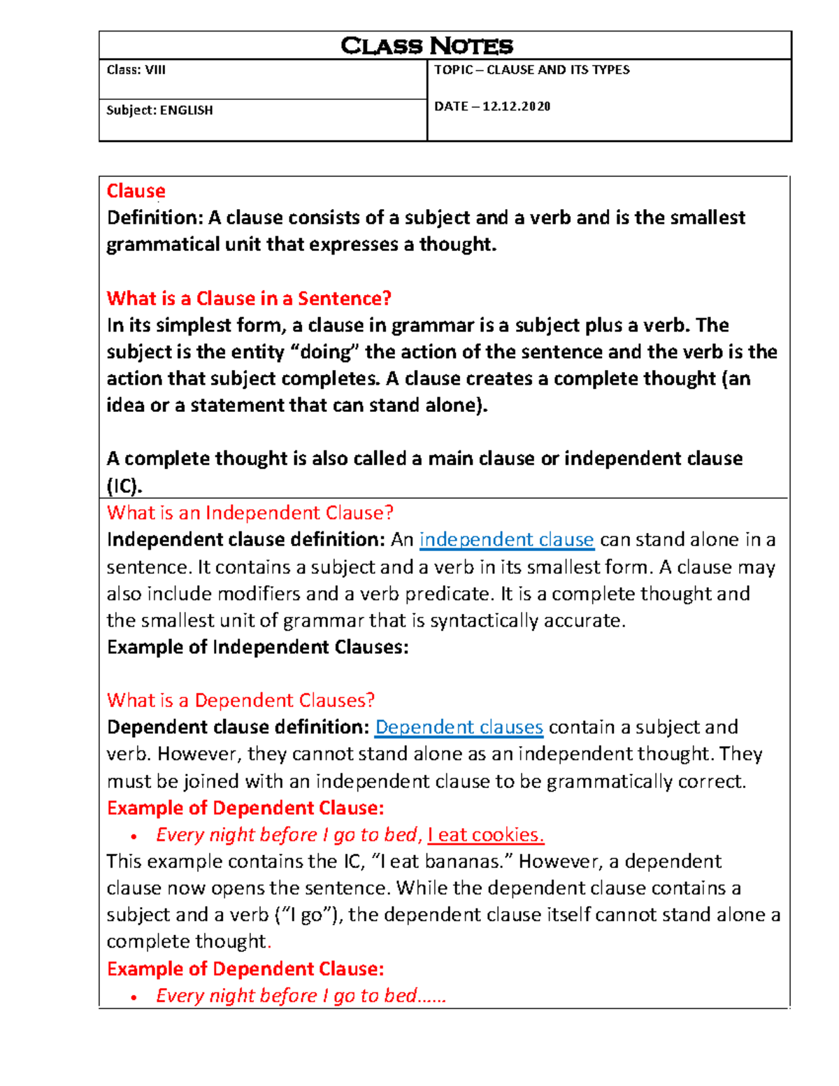 8- English - i need to download a pdf as soon as possible - Class Notes ...