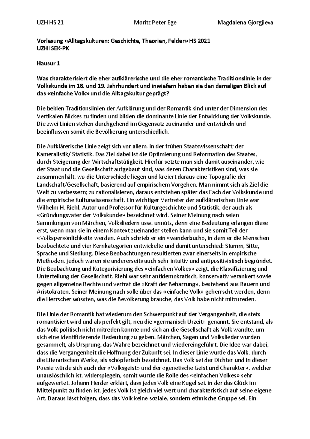 Prüfungsessay zur Vorlesung - UZH HS 21 Moritz Peter Ege Magdalena ...