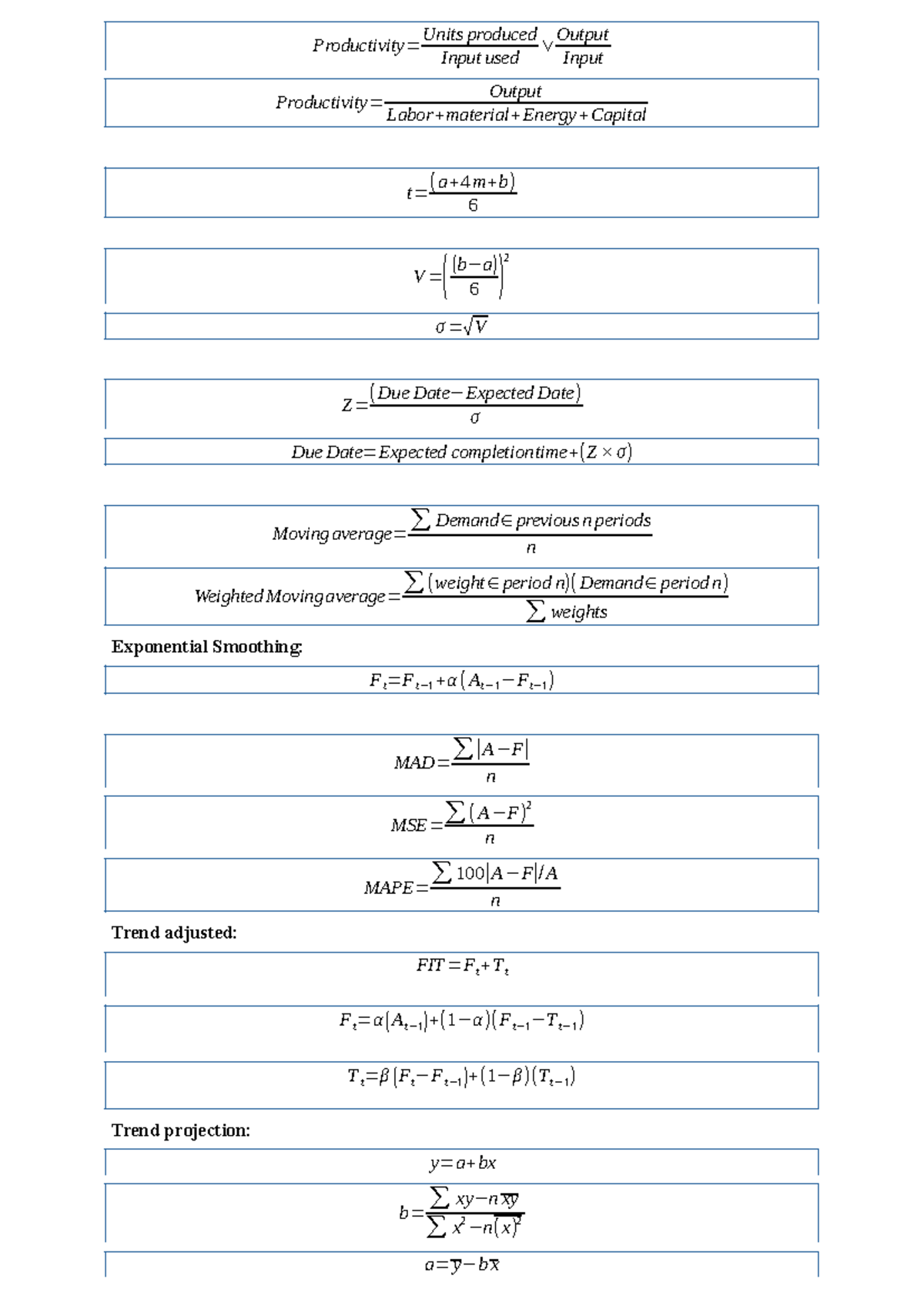 Productivity - errewrw - Productivity= Units produced Input used ∨ ...