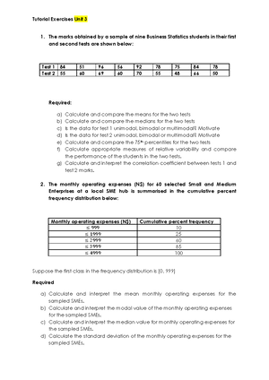 [Solved] httpselearningunamedunamodquizattemptphpattempt223259cmid135400pa - Business Statistics ...