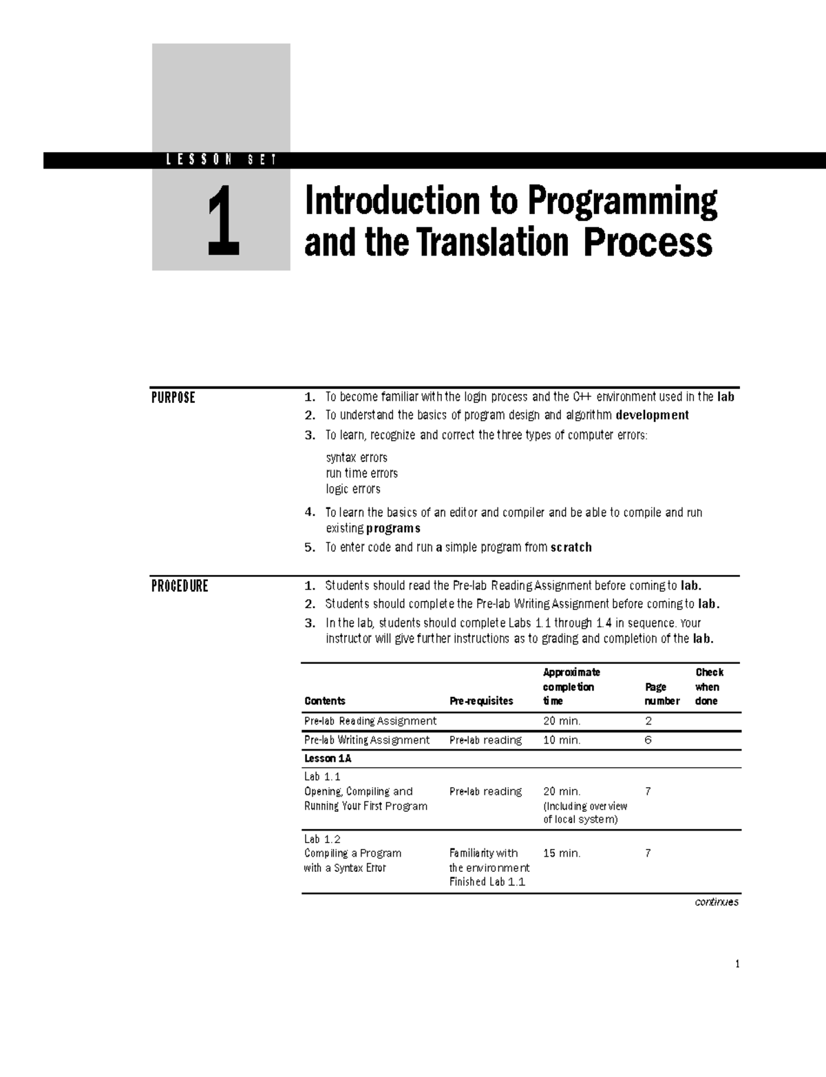 Lm Chapter 01 9e Programming Practice Questions Contents Pre Requisites Approximate