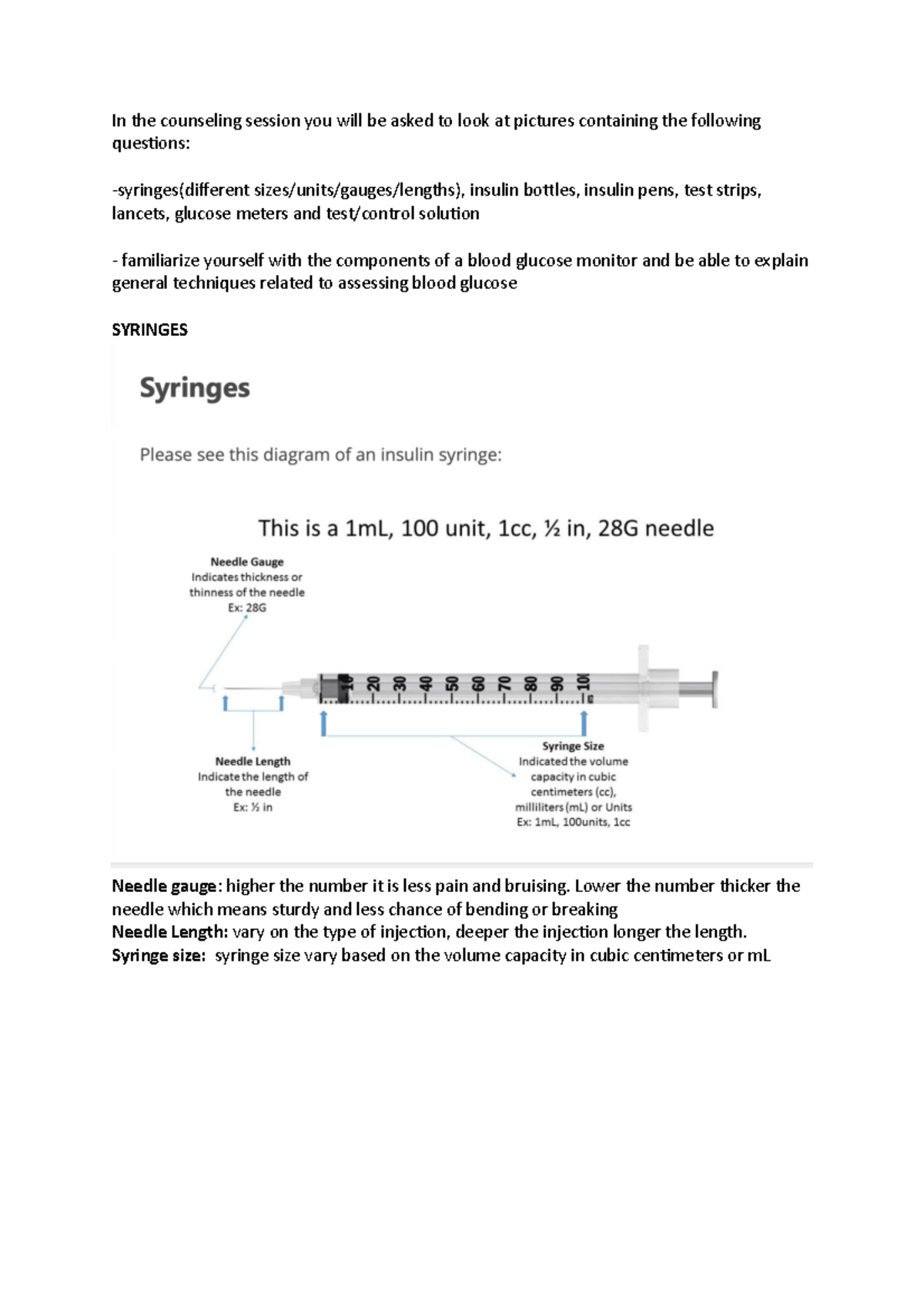IPM Final Exam Note 3 - In the counseling session you will be asked to ...