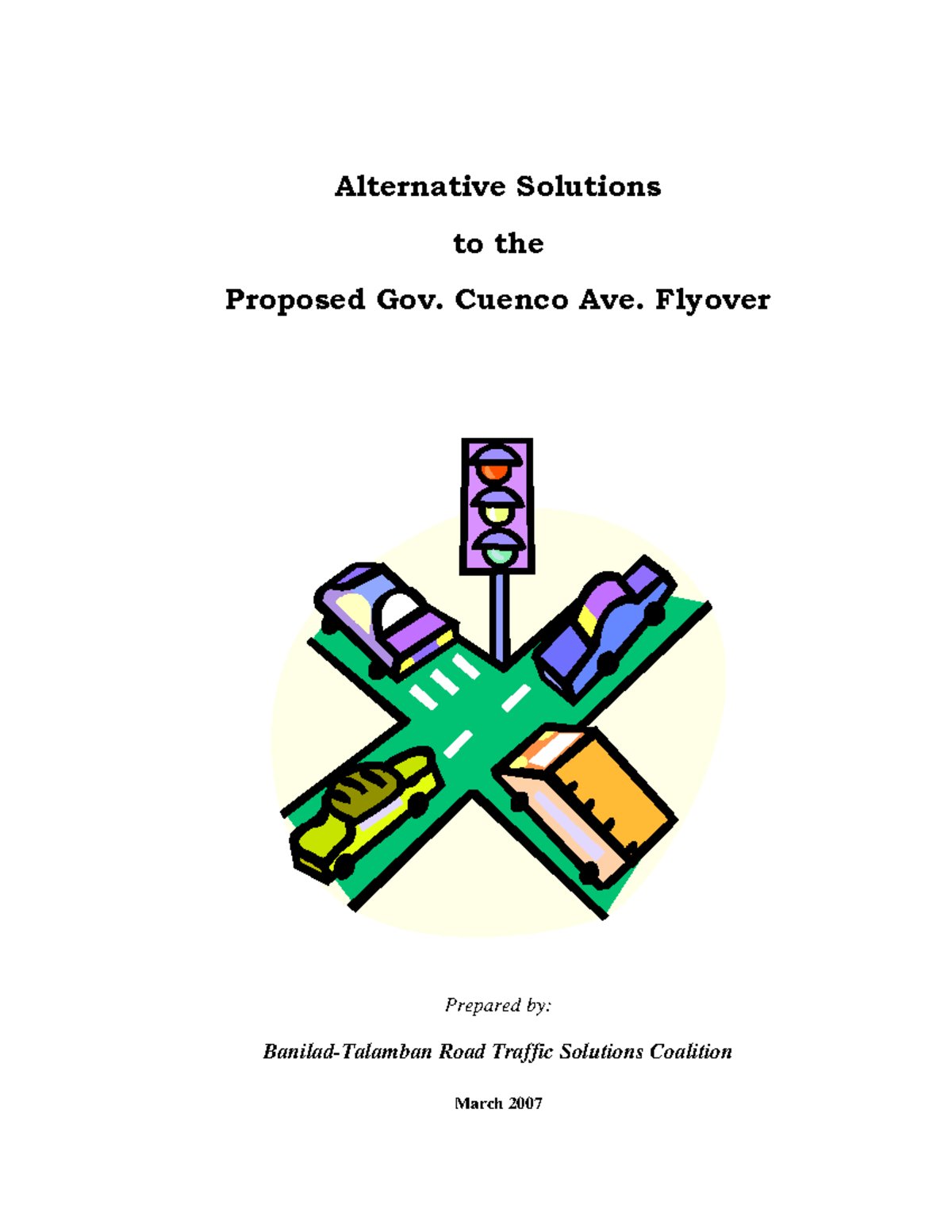 Alternative Solution TO Flyover CEBU - - Studocu