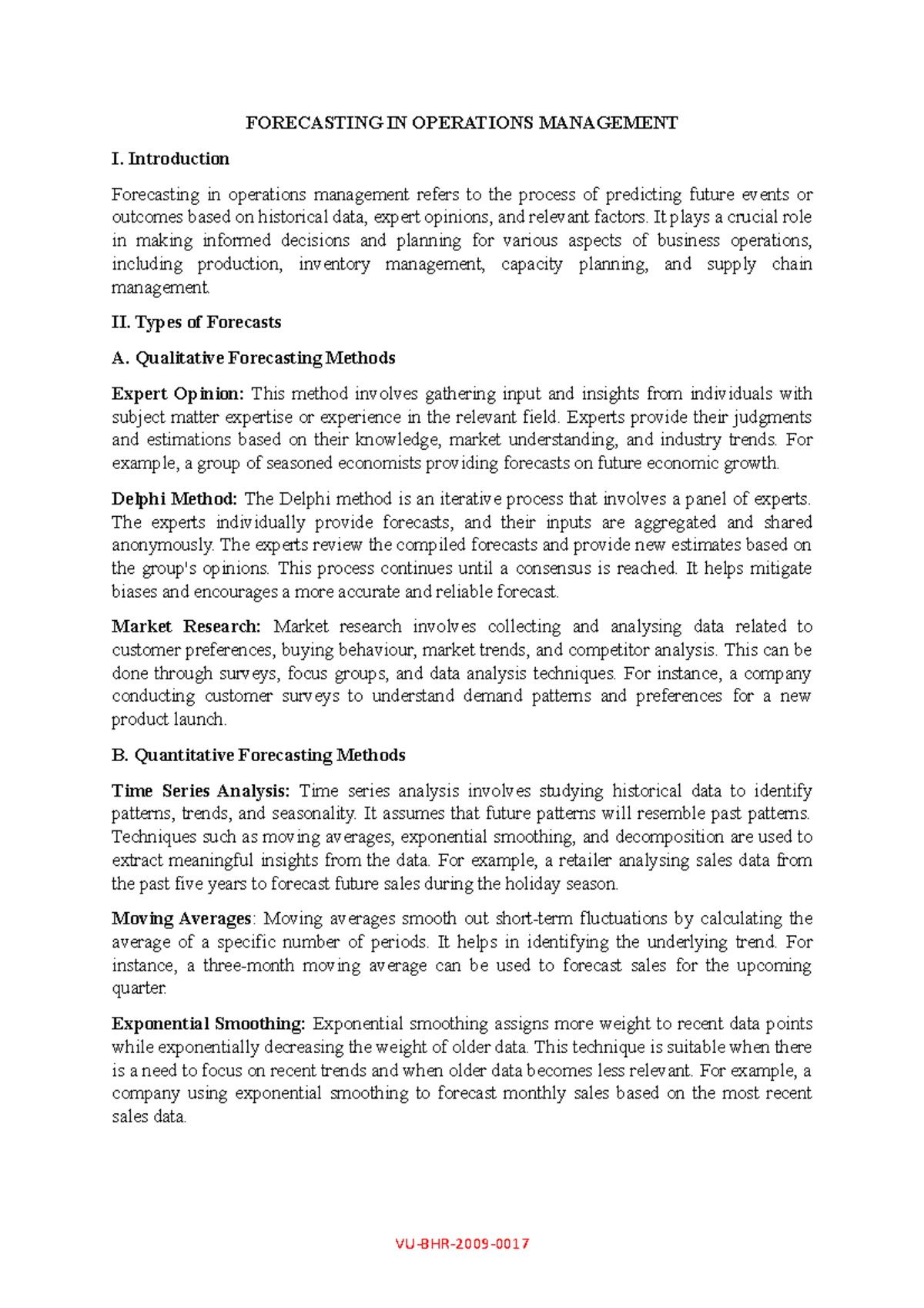 Forecasting In Operations Management Accounting And Finance Studocu forecasting-in-operations-management-accounting-and-finance-studocu