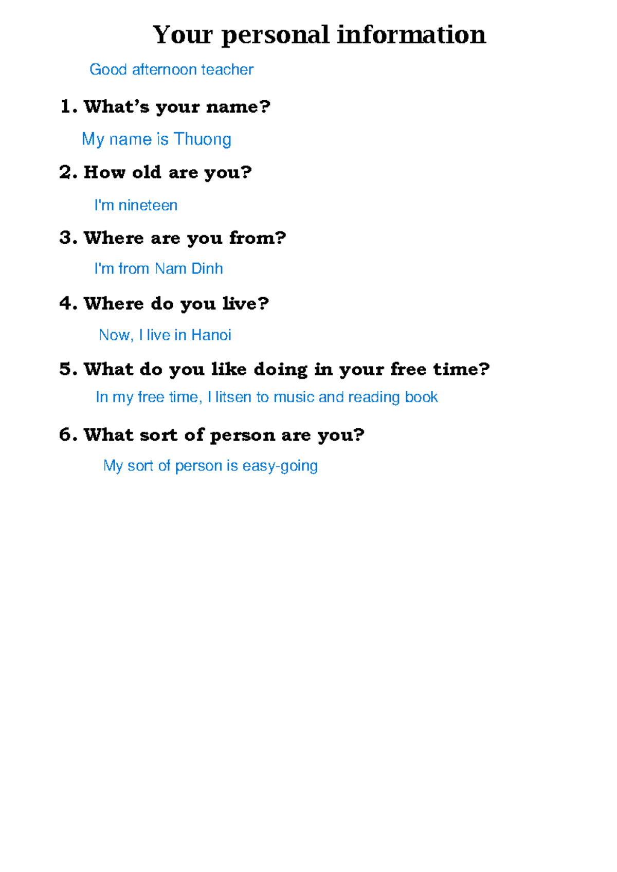 TA1-K63-Speaking Cards - Your personal information 1. What’s your name ...