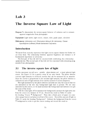Lab 7 - lab - Lab 7 Cepheid Variables Purpose To plot the light curve for a Cepheid variable and ...