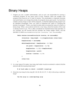 CSE214-Homework 4 Update - CSE 214 – Data Structures Homework 4 – Spring 2019 Homework 4 – due ...