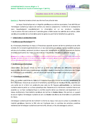 Cours mtt1 l1 snvdefinitif-2 - Matière “metohode de travail et ...