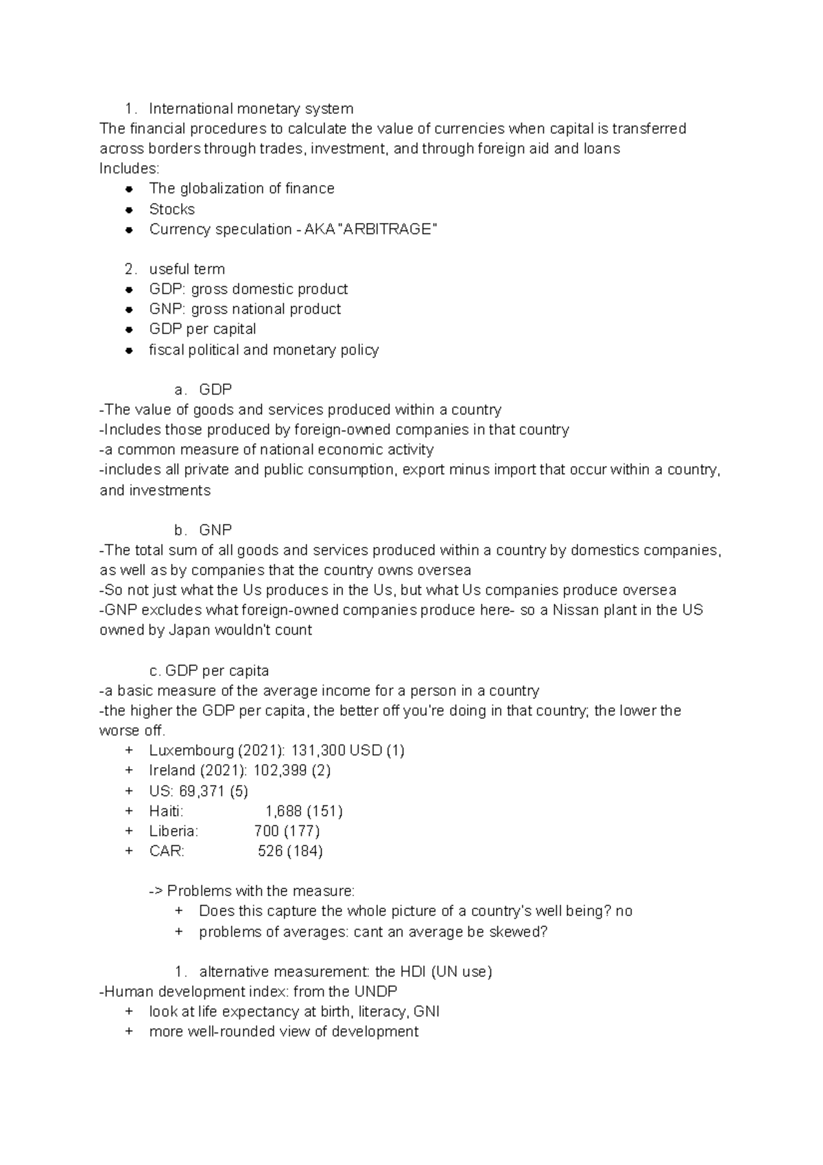 Globalization of international finance - International monetary system ...