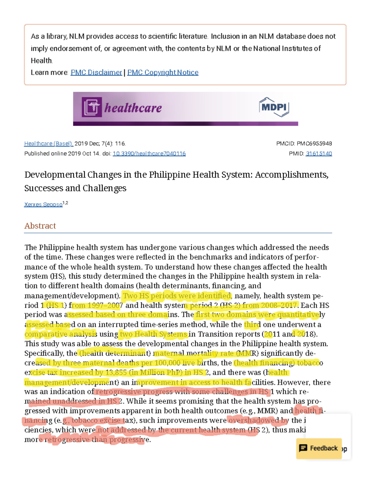 Developmental-Changes-in-the-Philippine-Health-System -Accomplishments ...