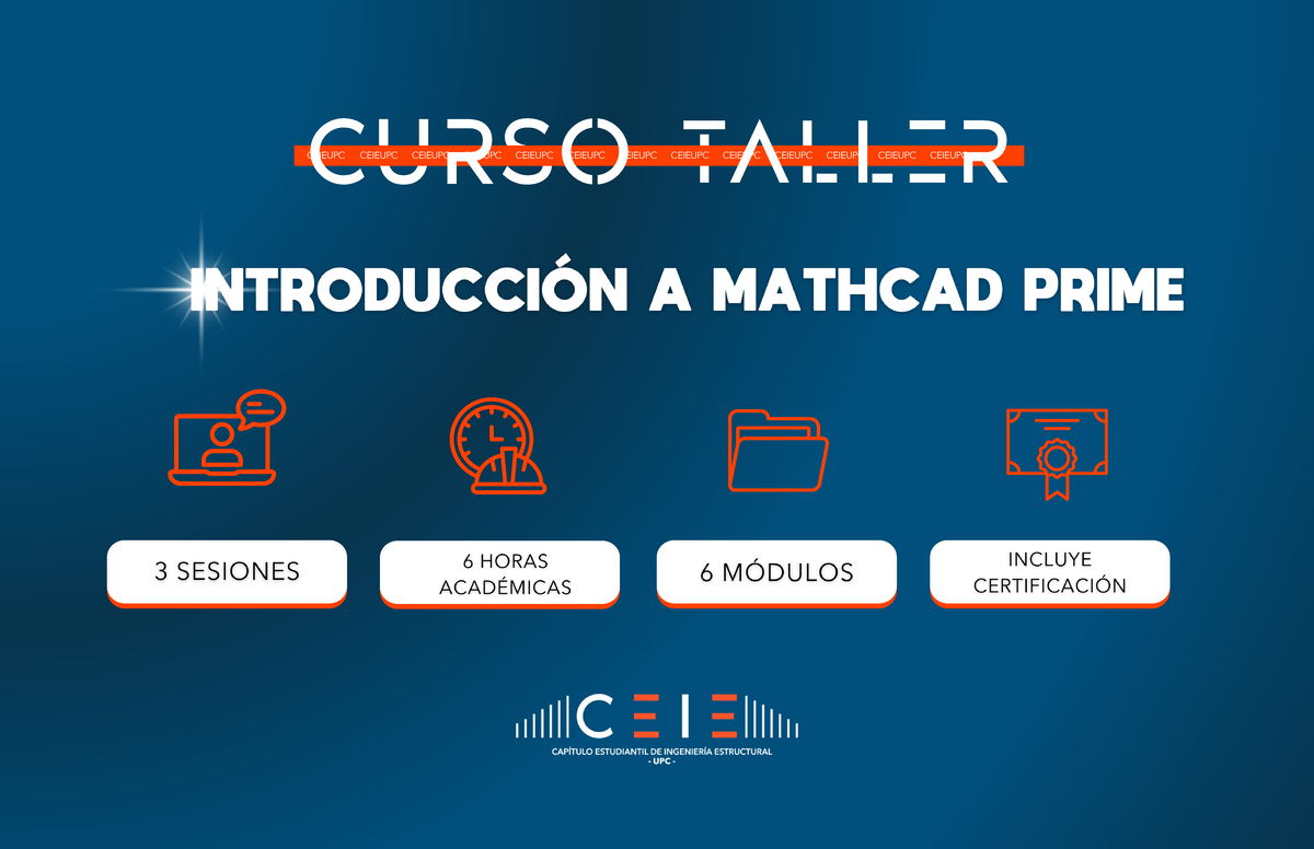 Brochure IntroduccióN A Mathcad Prime - c u rs o t a l l e r CEIEUPC CEIEUPC CEIEUPC CEIEUPC ...