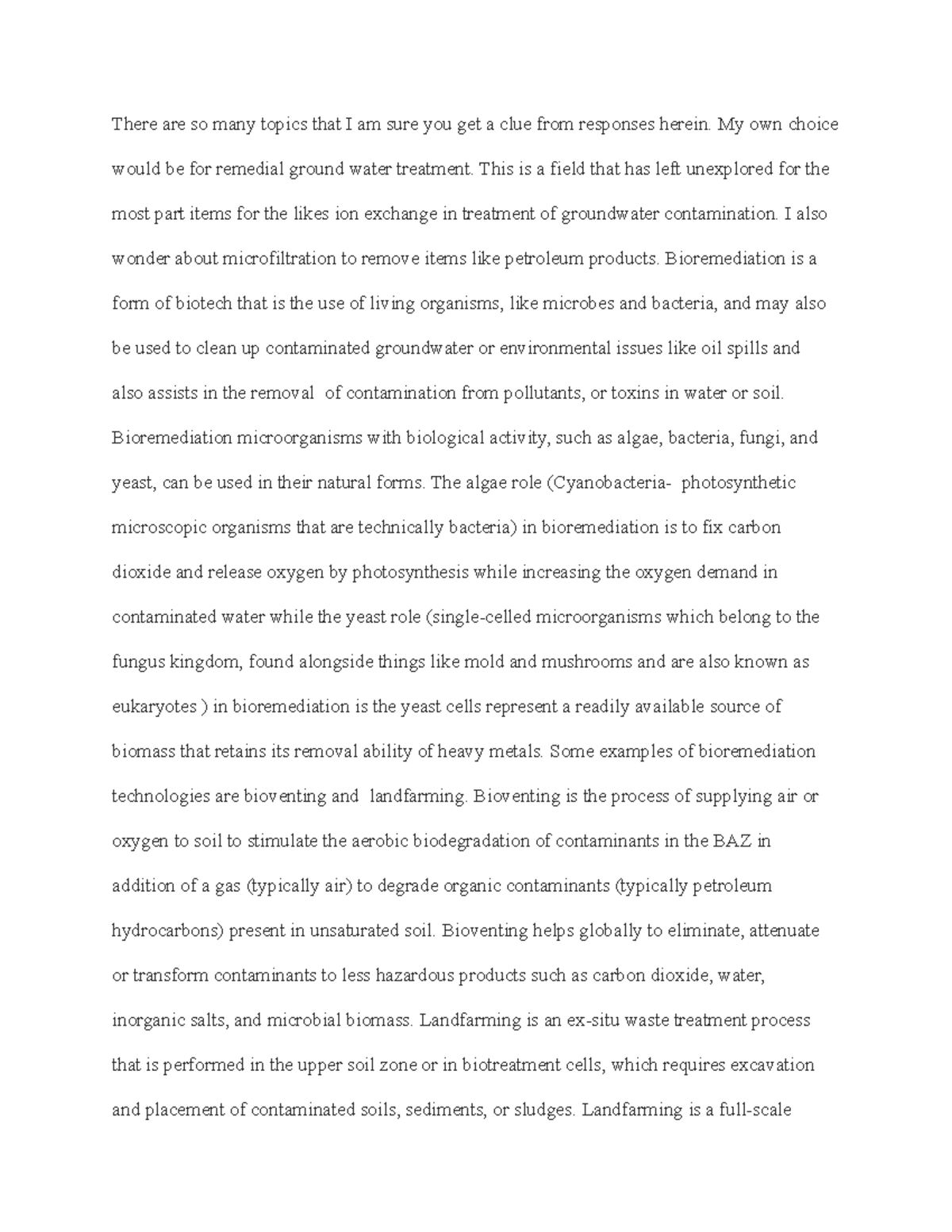 Anthony Henson Micro Assignment 9 - There are so many topics that I am ...