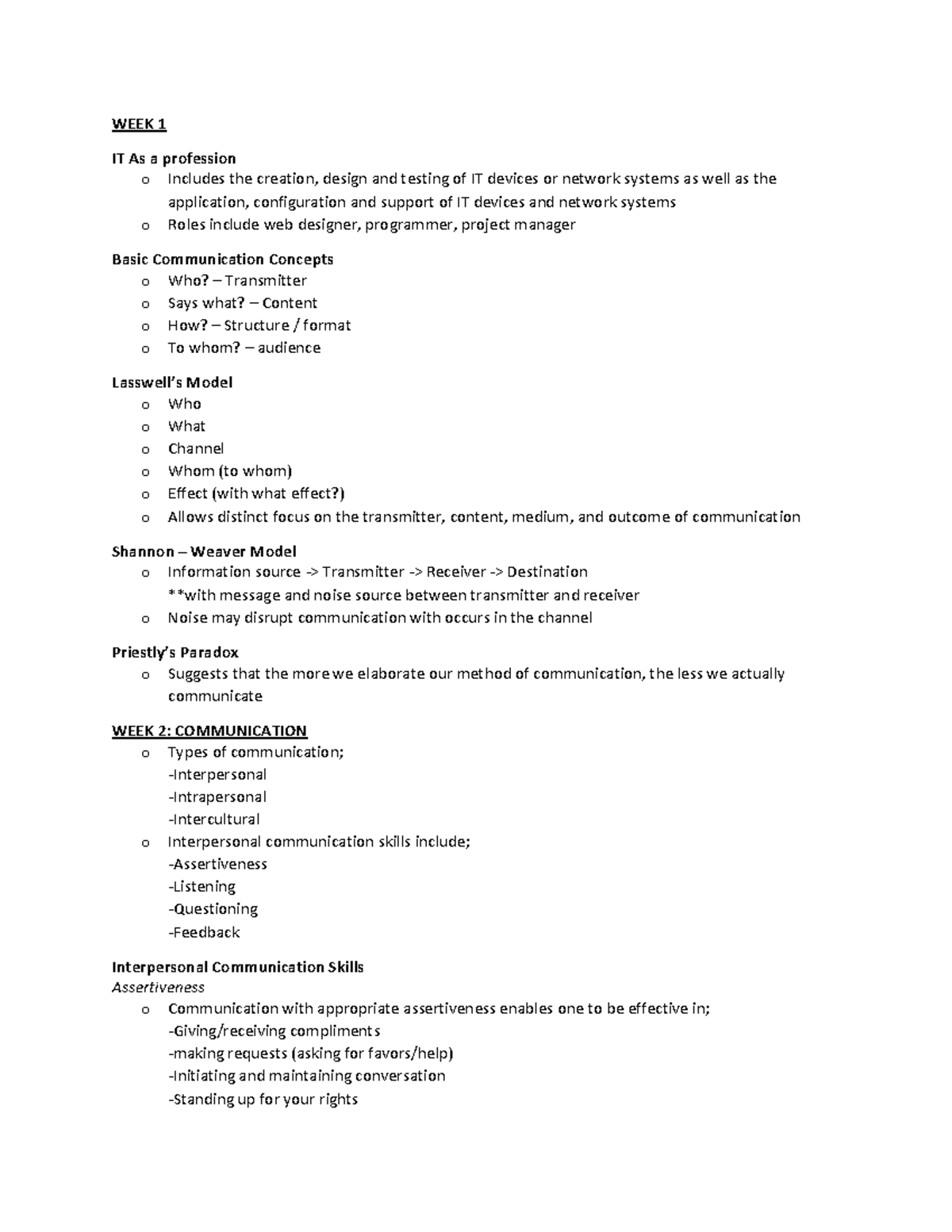 Fit1049 Notes Warning Tt Undefined Function 32 Warning Tt Undefined Function 32 Week 1