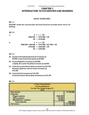 Financial Statements from the End-Of-Period Spreadsheet-II - ACC-120 ...