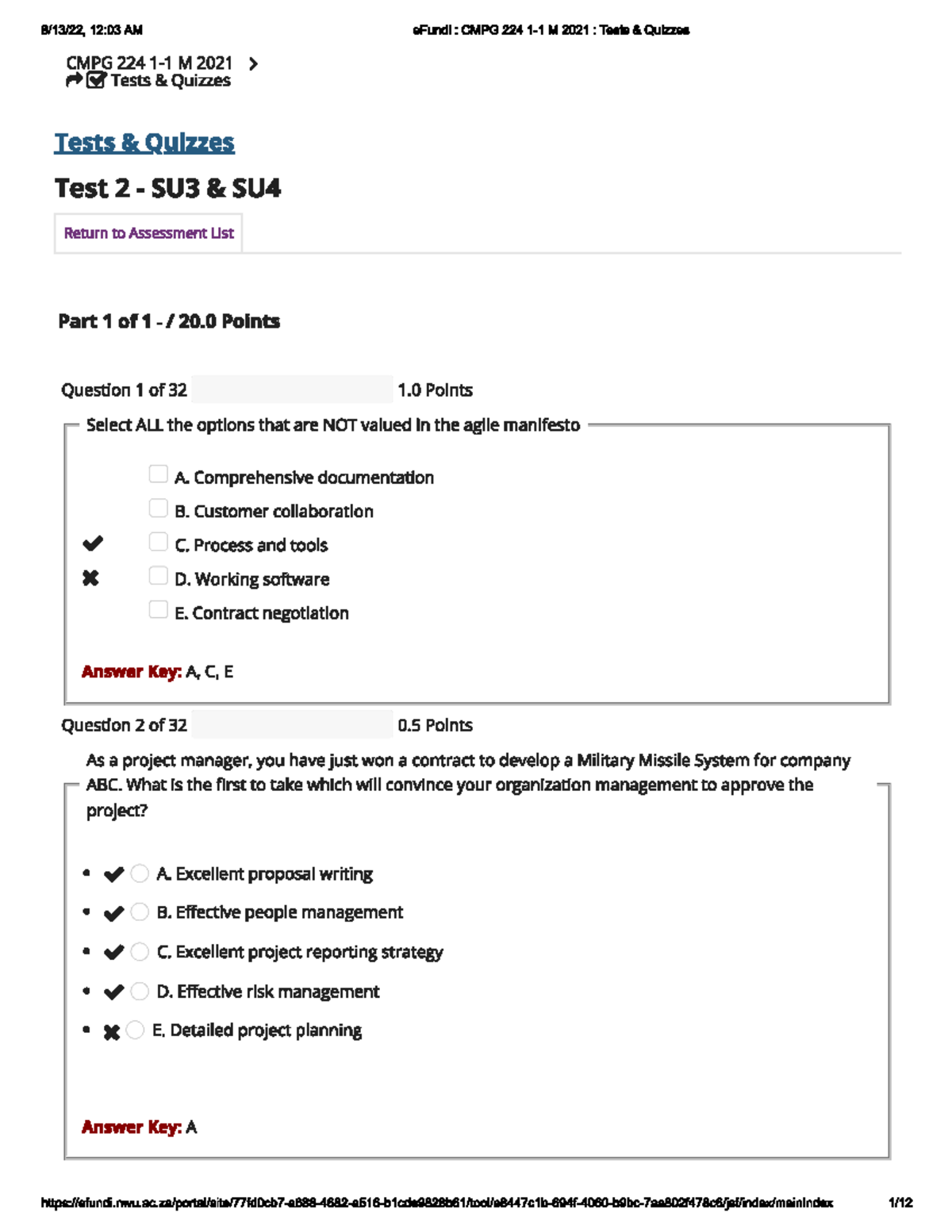 Test 2 - MTHS 211 TEST 2 - MTHS211 - Studocu