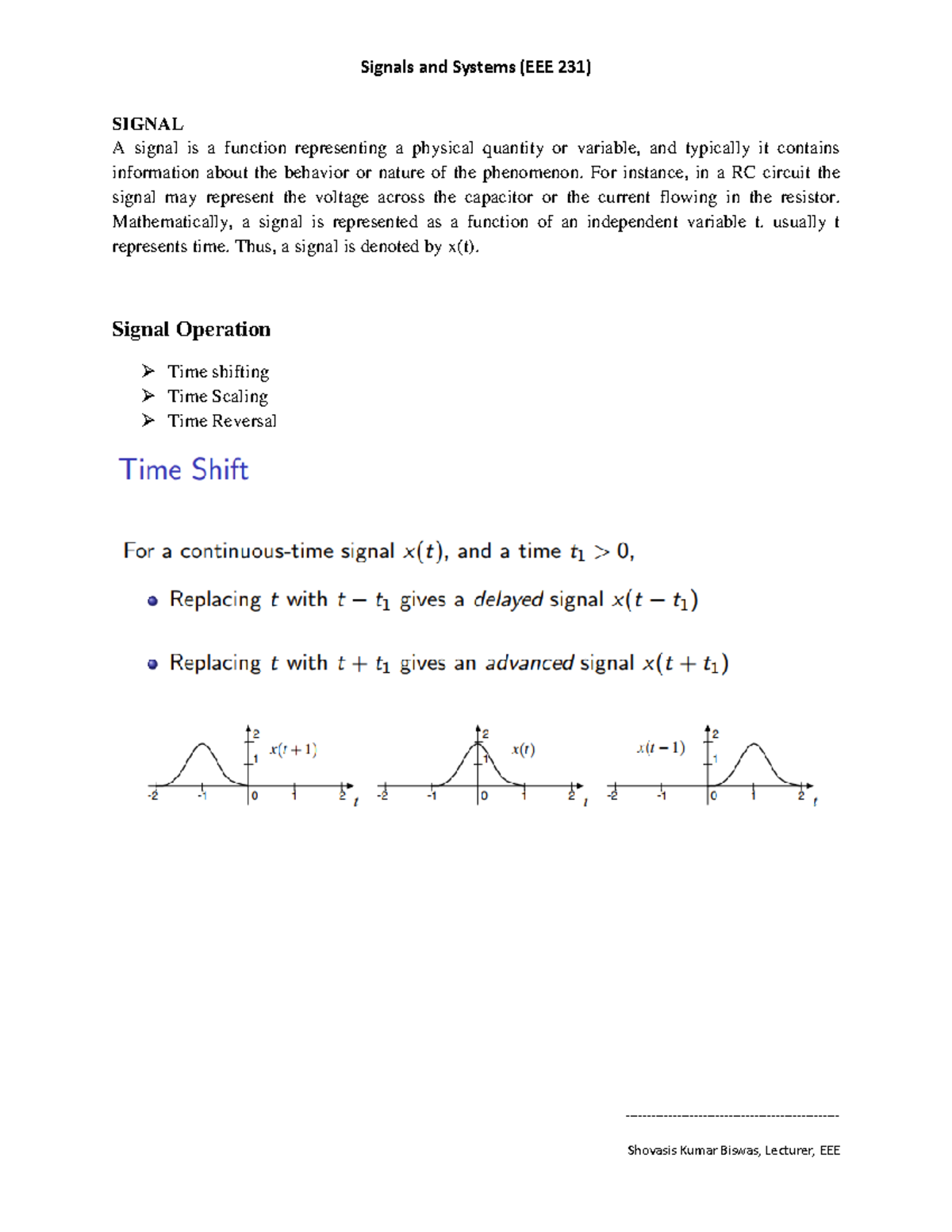 Signal L3 5 Lecture Notes 3 5 Warning Tt Undefined Function 32 Signal A Signal Is A