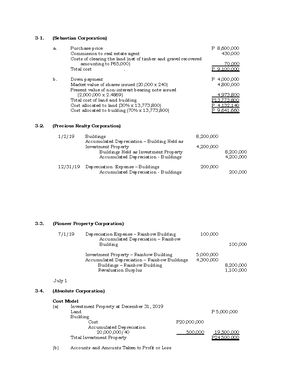 Chapter 12-Operating Lease-Lessor - CHAPTER 12: OPERATING LEASE – LESSOR Problem 12-1 (PHILCPA ...