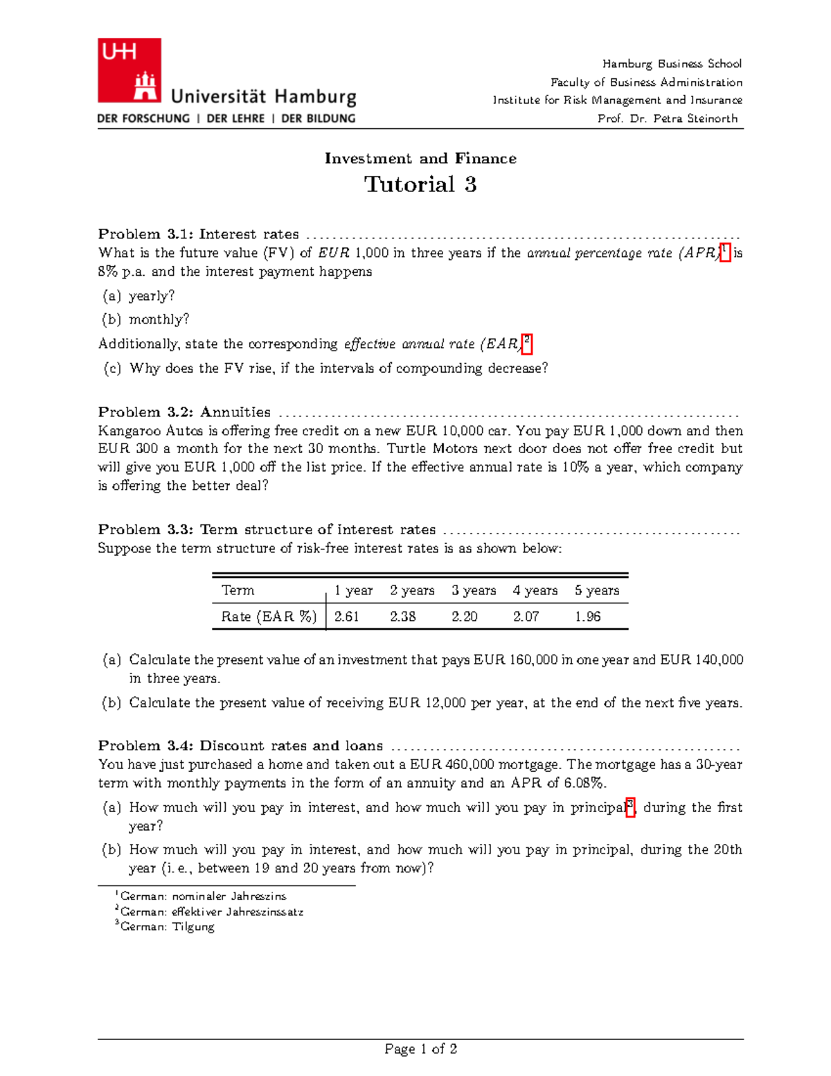Tutorial 3 - SoSe - Warning: Error during font loading: XMLHttpRequest is not defined Hamburg ...