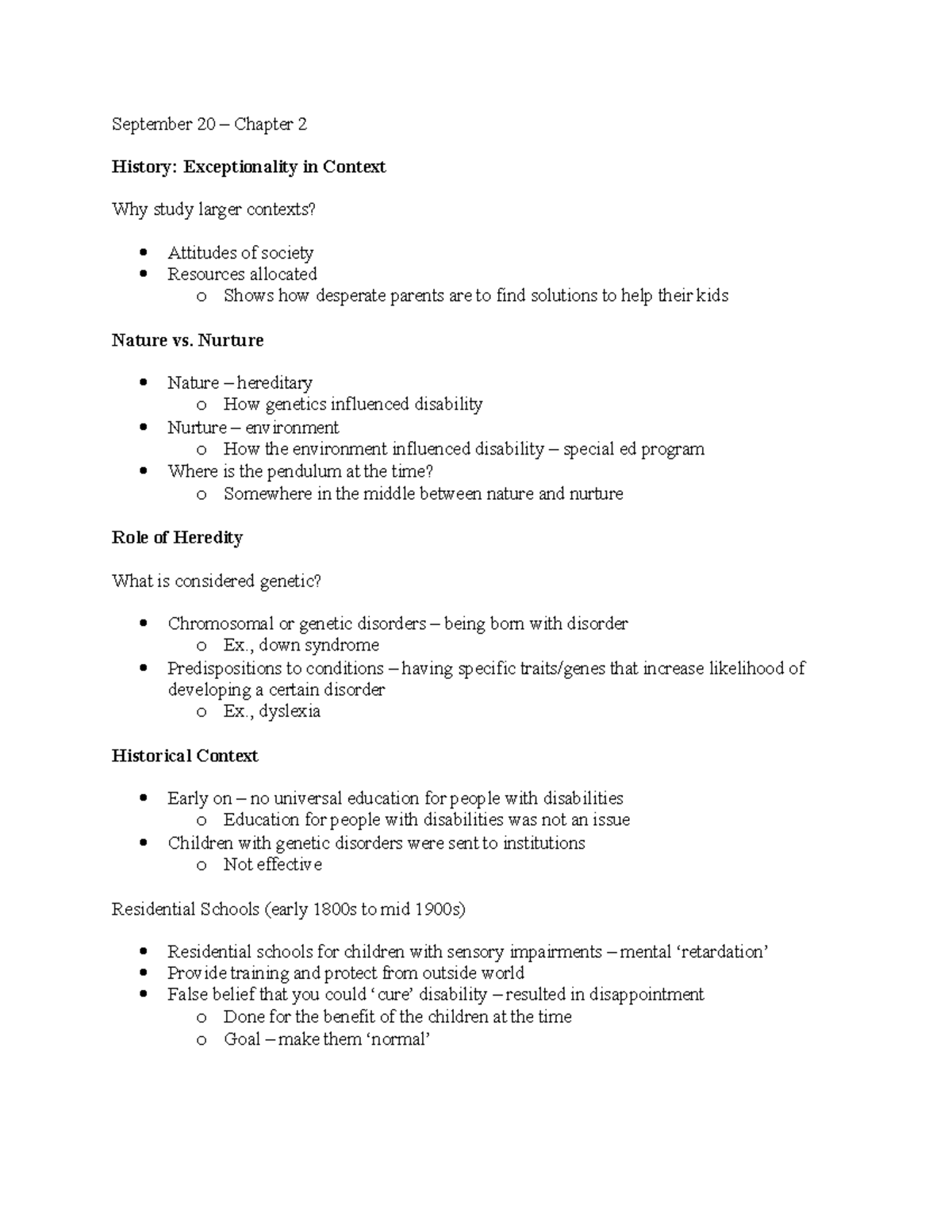 2 - historical context - chapter 2 - September 20 – Chapter 2 History ...