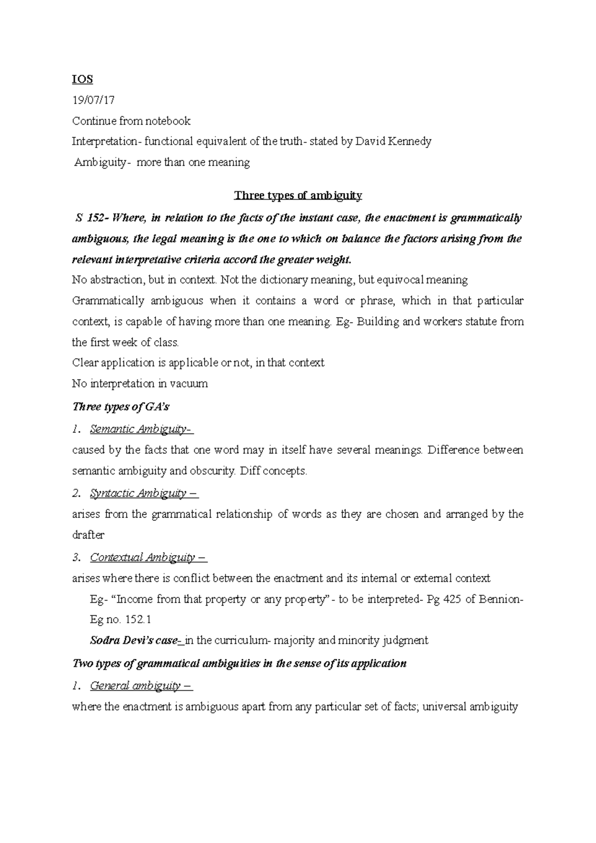 Io S Notes- Module 1 - Lecture notes 1-10 - IOS 19/07/ Continue from ...