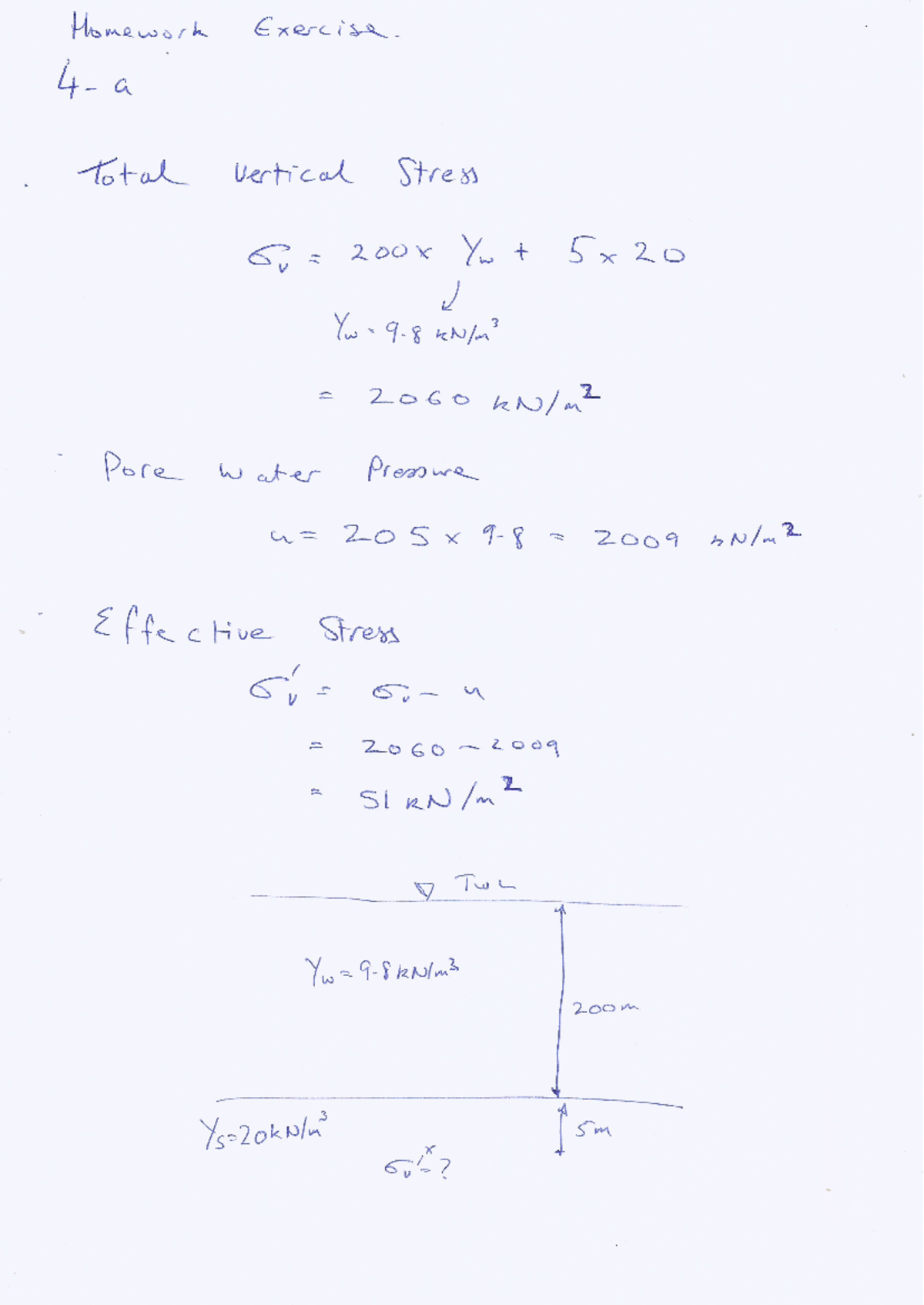 Homework List 4 - Solutions updated - Homework Exercise Total Vertical ...