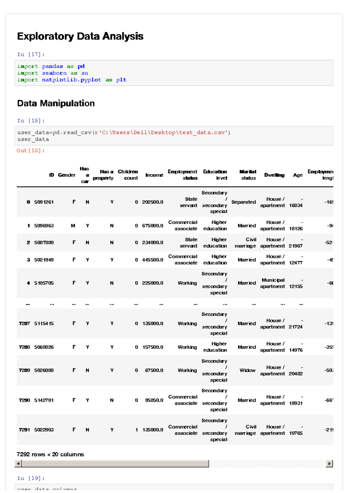 Population Census - eda - Exploratory Data AnalysisExploratory Data ...