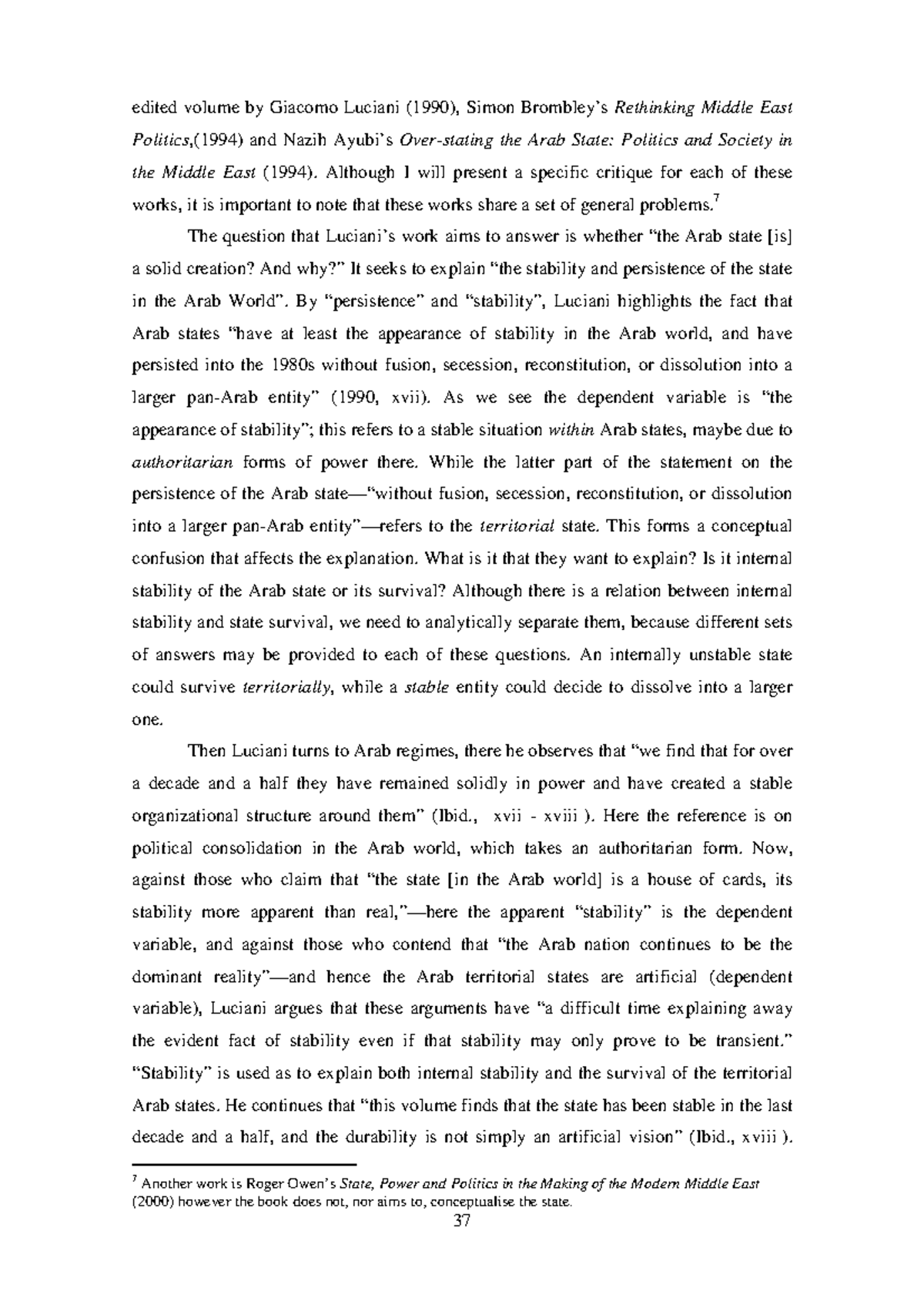 Dilemmas OF LATE Formation 8 - edited volume by Giacomo Luciani (1990 ...