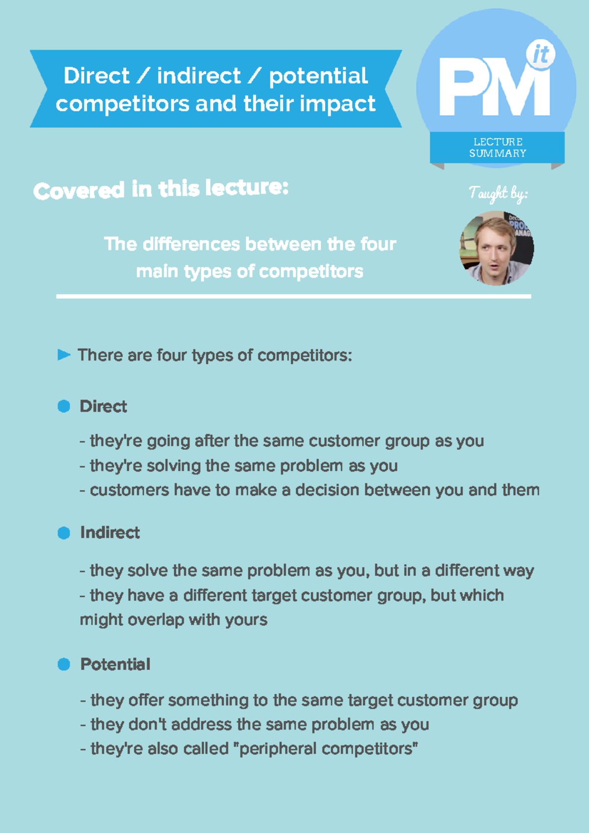 Cheat+ Sheet+ +Direct+ +indirect+ +potential+competitors ...