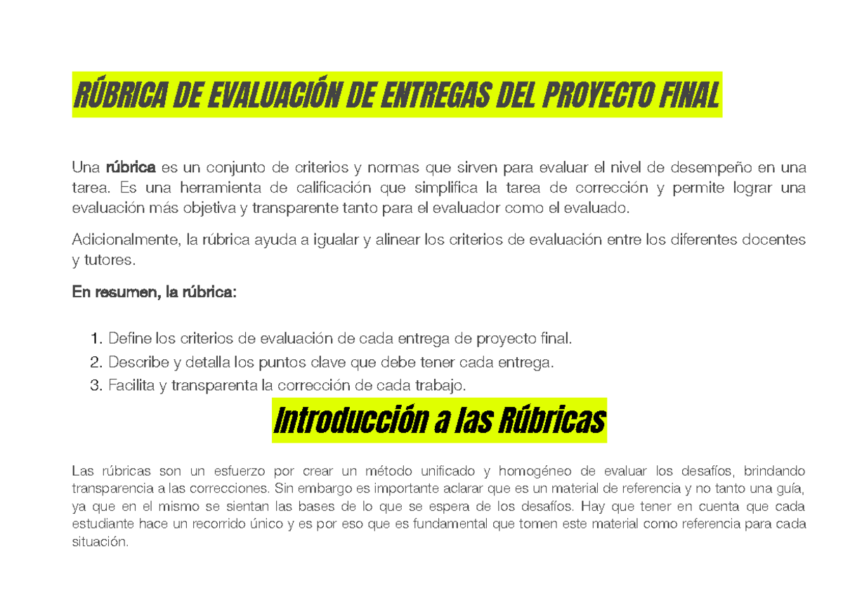 Rúbricas Ecommerce - dasdasdasd - Quizzes Tests and Authentic ...