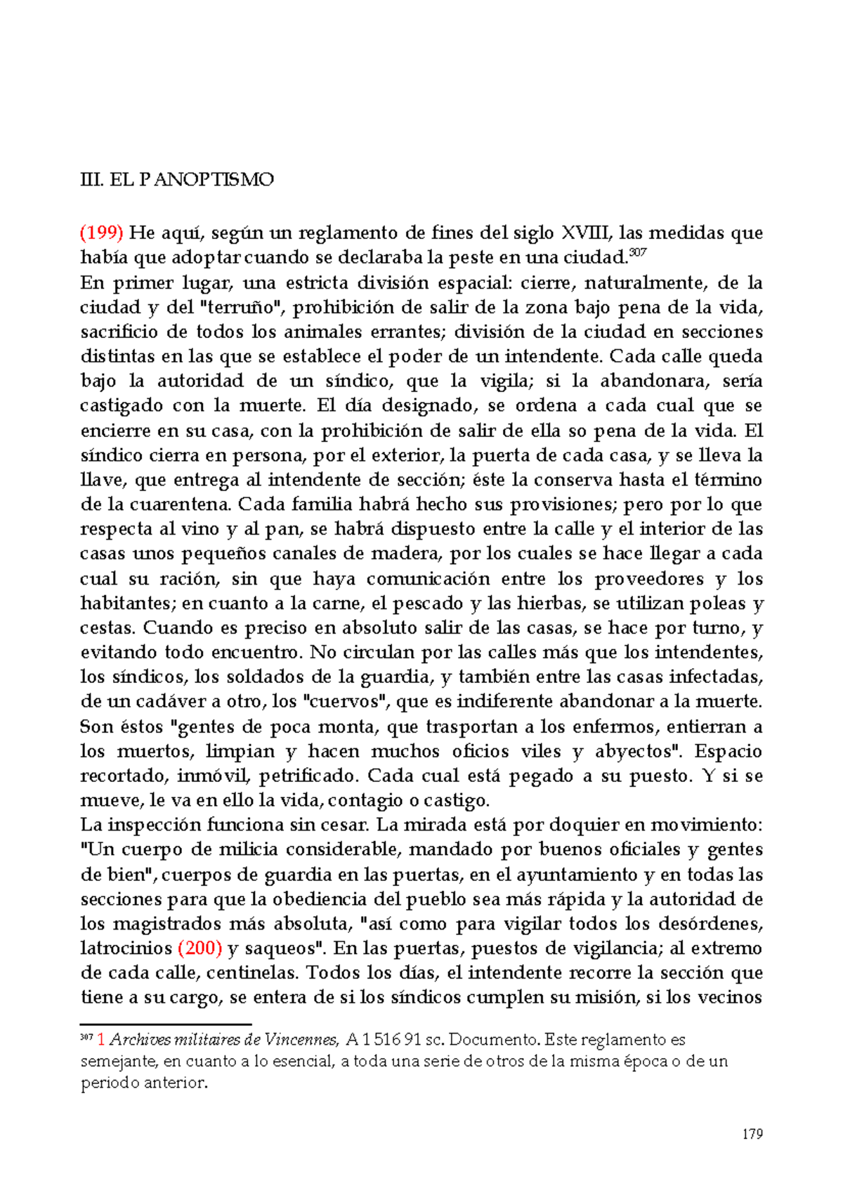 Barani-Foucault Michael - Vigilar y castigar - El Panoptismo - III. EL ...